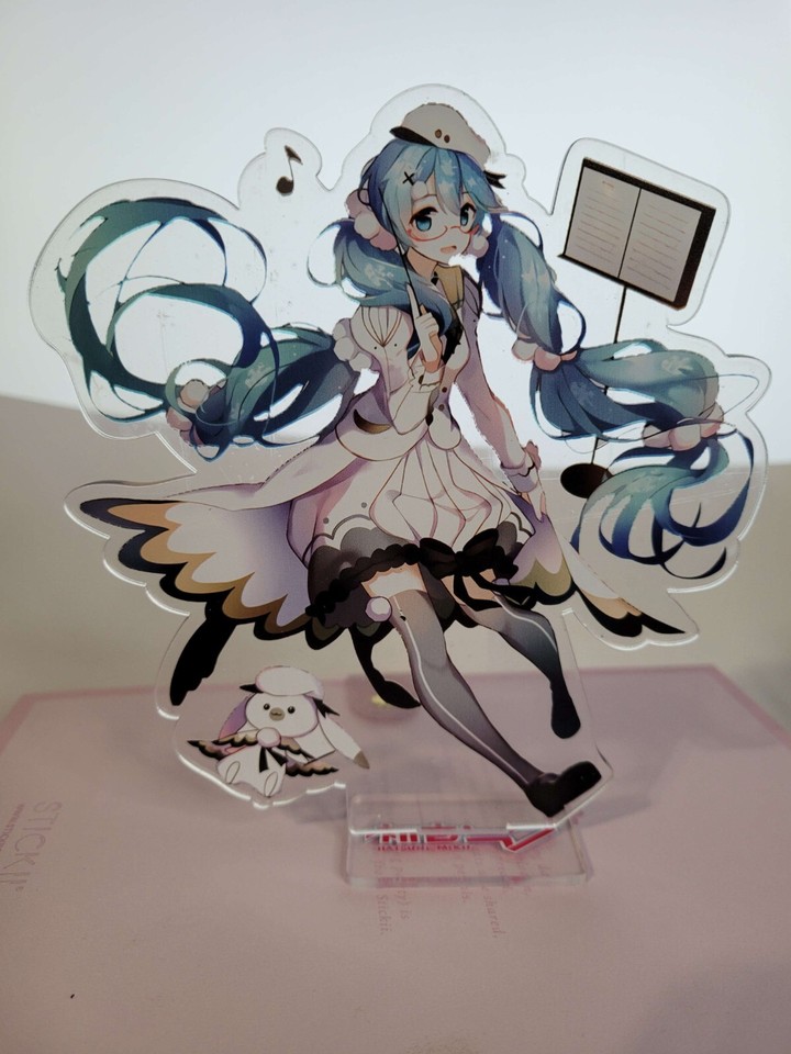 Acrylic Stand Hatsune Miku VOCALOID characters Three Design Goth Wing ...