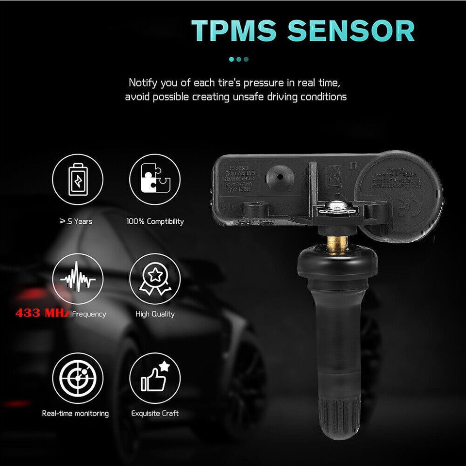 Tire Pressure Sensor TPMS 56029398AB Fits For 11-13 Dodge RAM 1500 2500 ...
