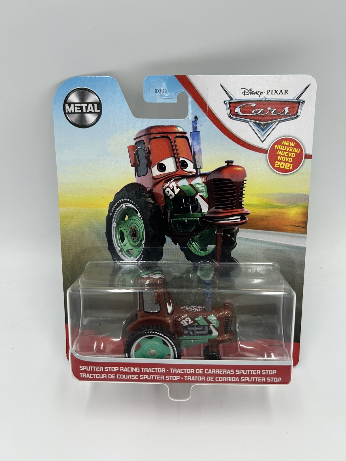 Disney Pixar Cars DAN HAULIN #92 SPUTTER STOP HAULER 1:55 Diecast TOKYO ...