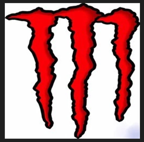 Red Monster Energy Logos