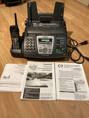 Panasonic Plain Paper Copier And Fax Machine With Phone | eBay