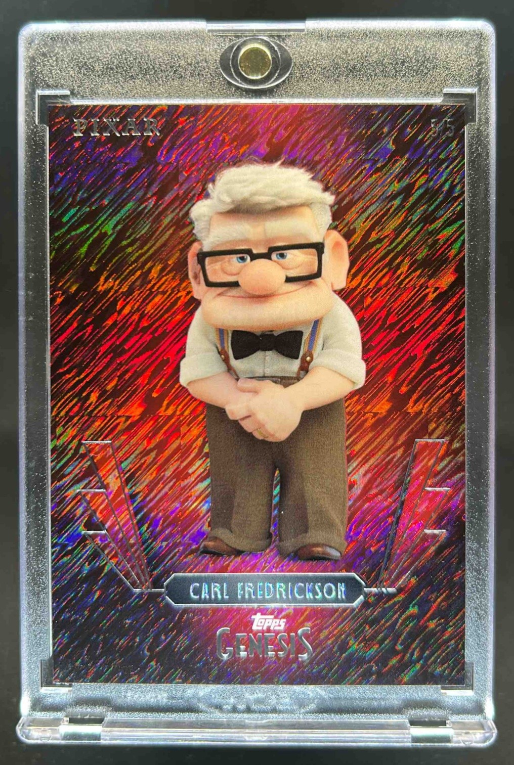Carl Fredrickson 2025 Topps Disney Genesis #48 Black Shimmer /10 Price ...