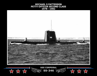 Navy Emporium USS Corporal SS-346 Canvas Photo Print 134SS346 | eBay