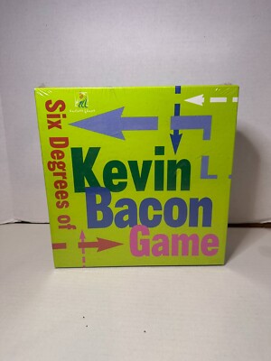 Vintage 1997 Six Degrees Of Kevin Bacon Board Game Brand New/ Sealed in ...