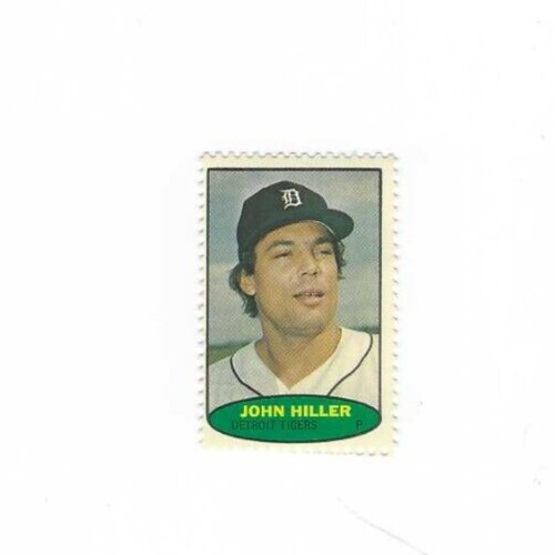 1974 TOPPS BASEBALL STAMP JOHN HILLER DETROIT TIGERS | eBay