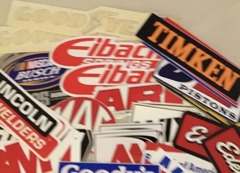 NASCAR Busch Series Original Team Decal Contingency Set Decals 2005 ...