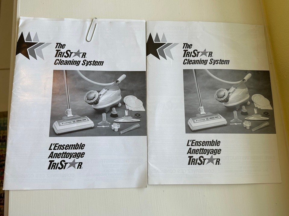 Tri Star Vacuum Cleaner Model 2-1000. Includes Everything In Photos ...