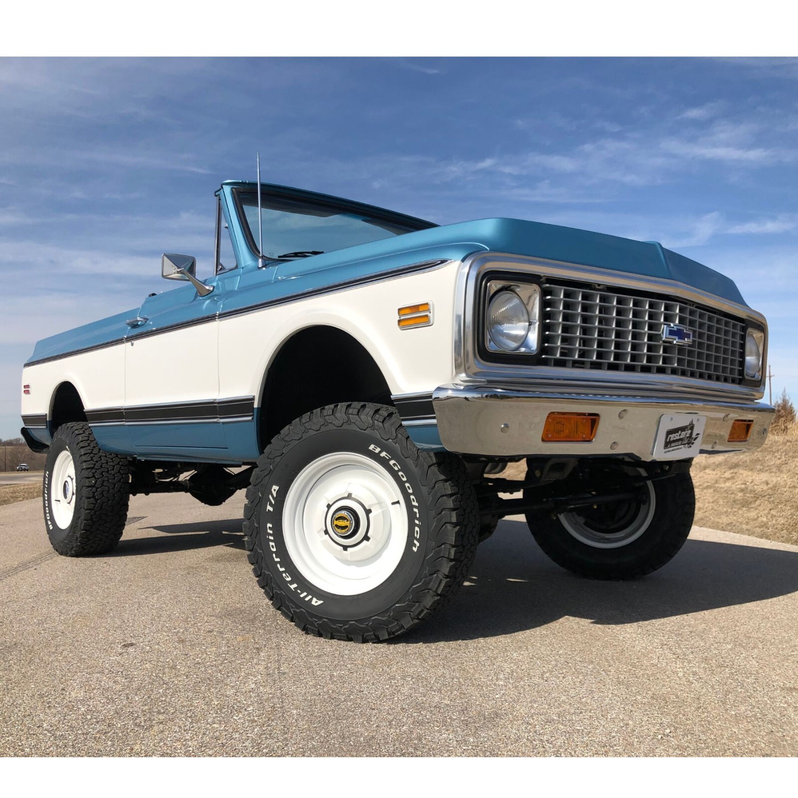 17x9 Chevy K5 K10 C10 Blazer, Pickup, GMC Jimmy Steel Wheels w/Cap ...