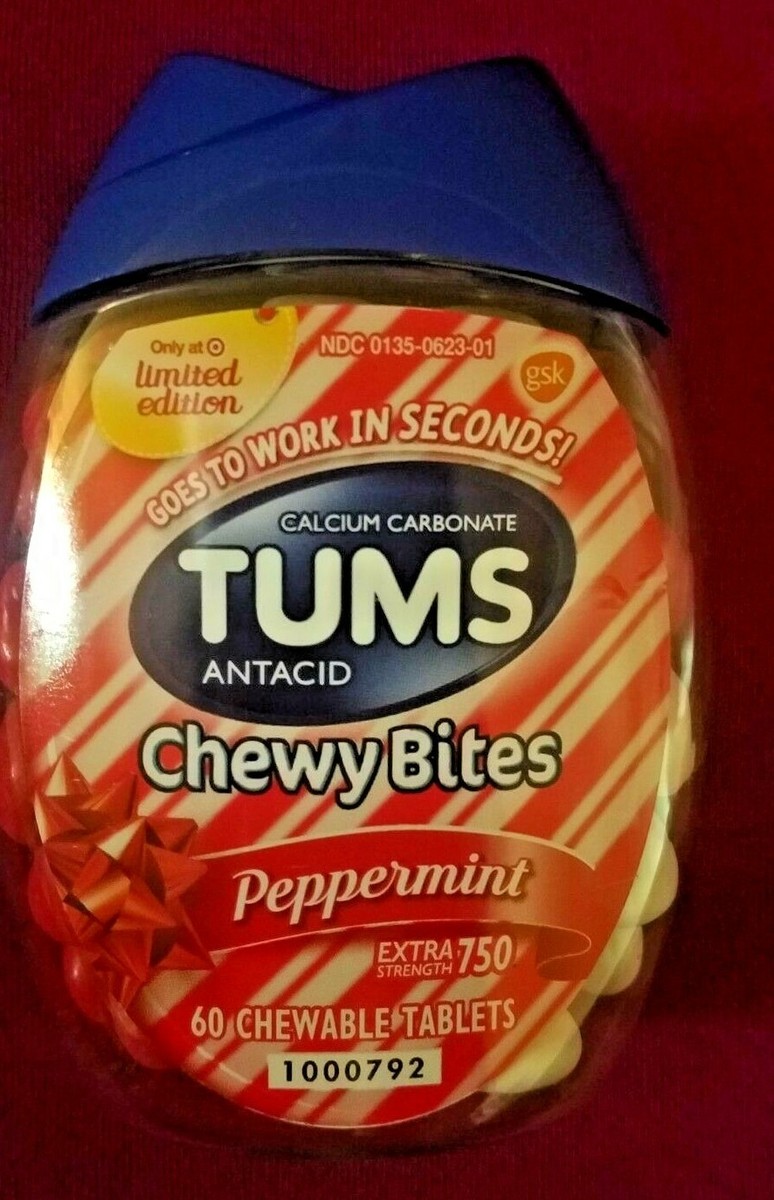 Logotipo Do Tums Tums Chewable Tablets, Extra Strength, Assorted