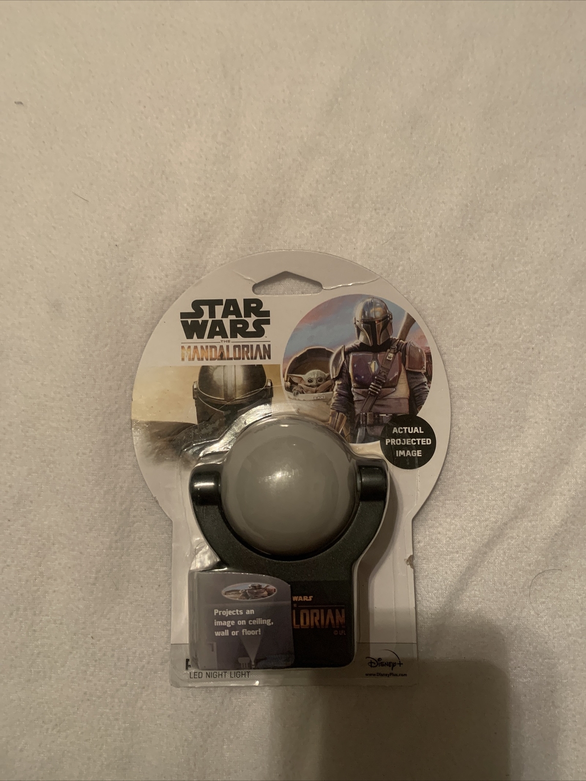 MANDALORIAN STAR WARS PROJECTABLE LED NIGHT LIGHT DISNEY BABY YODA ...