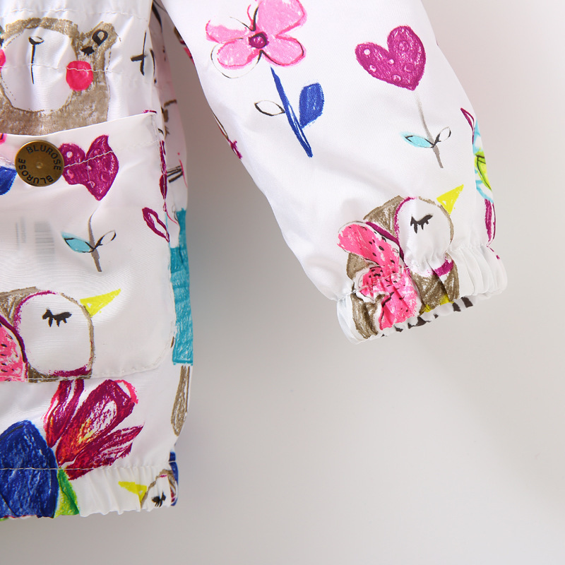 Toddler Kids Baby Girls Spring outerwear Hooded coats Jacket clothes | eBay