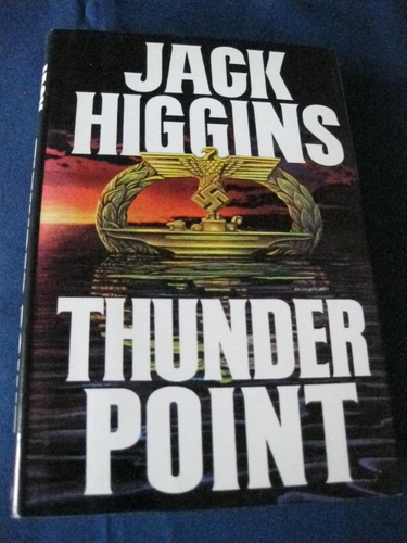 Jack Higgins Thunder Point Hardcover Book DJ Vintage 1993 New | eBay