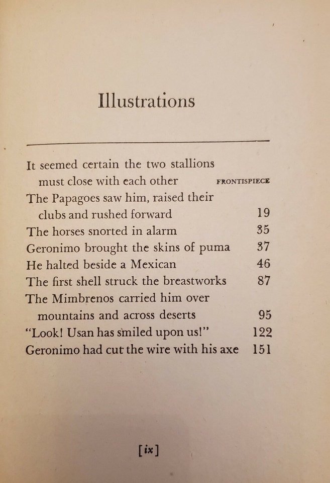 THE STORY OF GERONIMO BY JIM KJELGAARD SIGNATURE BOOKS VINTAGE 1953 | eBay