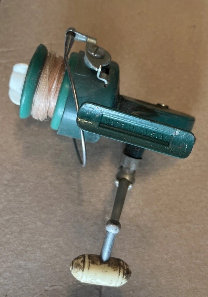 Vintage Penn 710 Spinfisher Greenie USA Made Green Fishing Reel ...