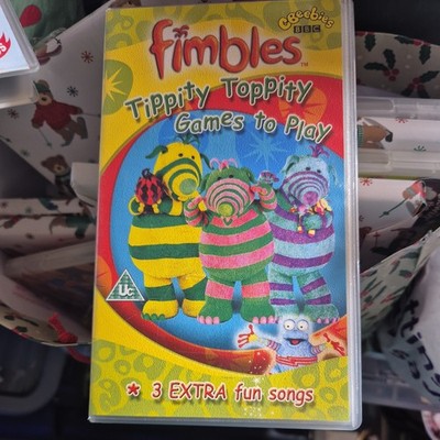 Fimbles Tippity Toppity Games to Play VHS Video CBeebies BBC Fimbo ...
