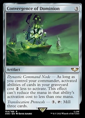 Near Mint x 1 Convergence of Dominion Commander: Warhammer 40,000 | eBay