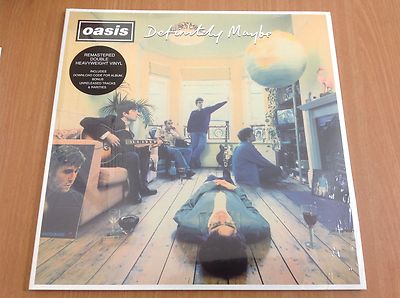 OASIS DEFINITELY MAYBE 2014 UK REMASTERED 180 Gr Vinyl 2LP + DOWNLOAD ...
