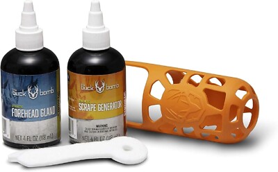 Buck Bomb Scrape Kit Plus w/ Scent Hammock | eBay