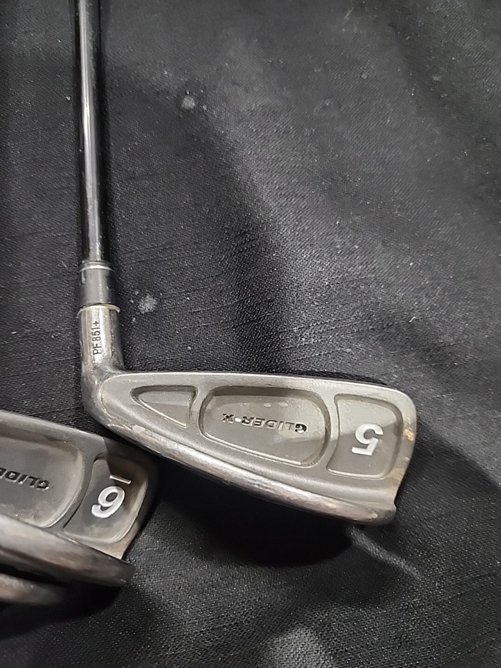 Maltby Glider•X PF851+ Graphite Shaft Irons Drivers Putter Sand Slider ...