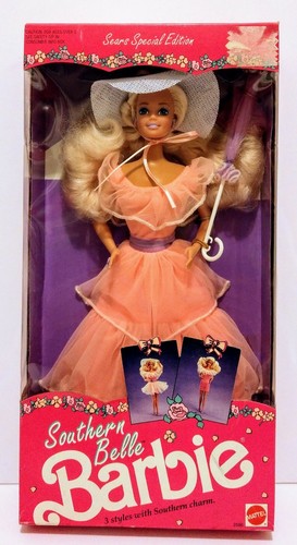1991 Southern Belle Barbie Sears Special Edition Mattel #2586 for sale ...