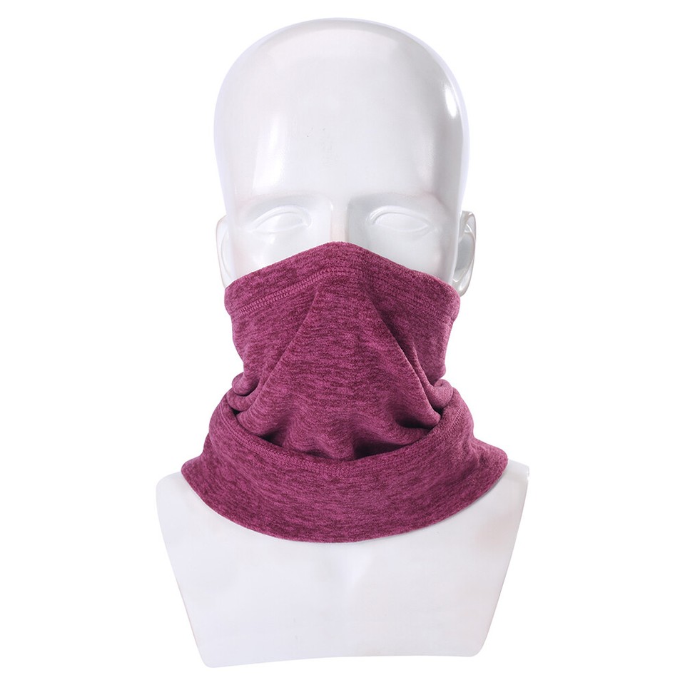 Winter Neck Gaiter Mask Ski Fleece Warm Windproof Face Cover Scarf for ...