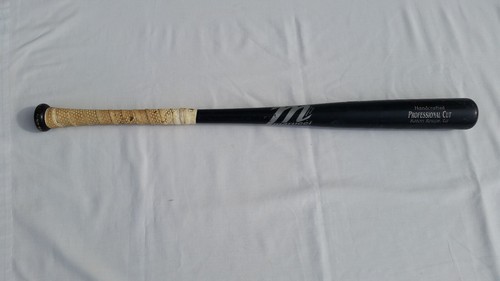 MARUCCI PROFESSIONAL CUT HANDCRAFTED BONE RUBBED WOOD BASEBALL BAT 32 ...