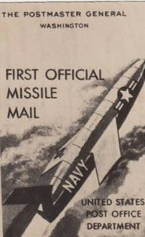 REGULUS 1 MISSILE LAUNCHES U S ROCKET MAIL DELIVERY - 1959 | eBay