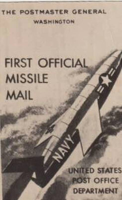 REGULUS 1 MISSILE LAUNCHES U S ROCKET MAIL DELIVERY - 1959 | eBay