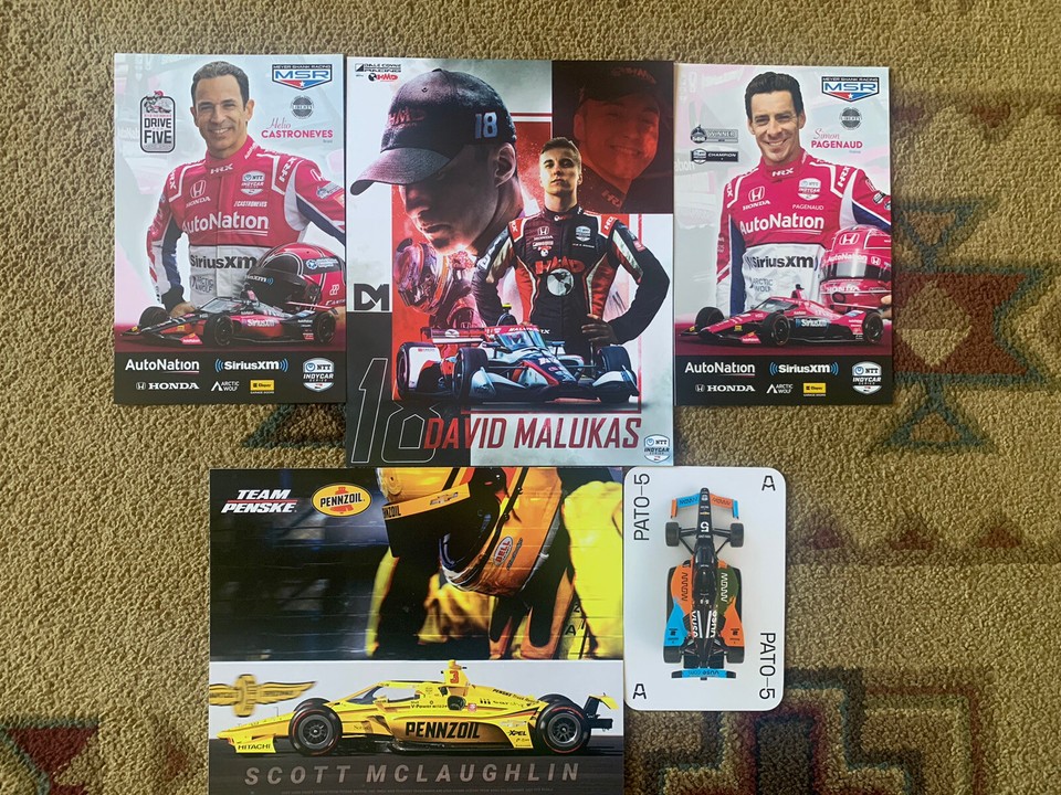 26 2022 Indianapolis 500 Lot Promo Cards Indy Car Not Signed 106th ...