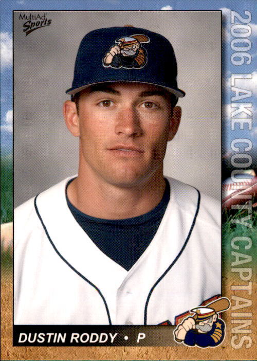 2006 Lake County Captains Multi-Ad 23 Dustin Roddy Searcy Arkansas ...