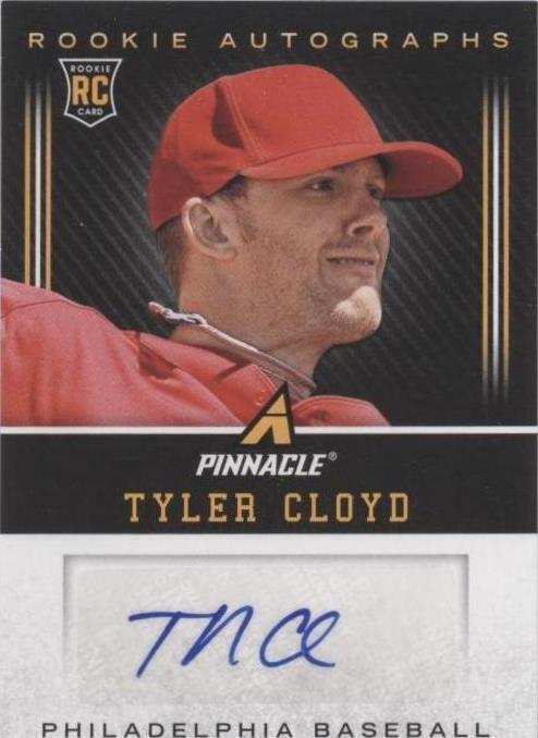 2013 Panini Pinnacle - Rookie Autographs Tyler Cloyd #TY (AU, RC) for ...
