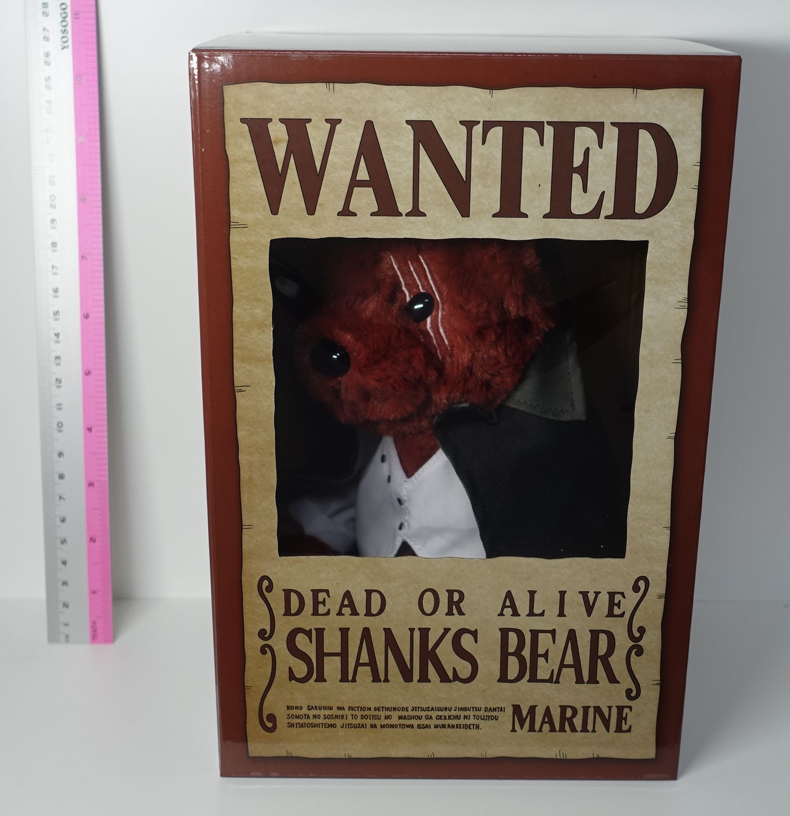 ONE PIECE FILM RED Plushie SHANKS BEAR Plush Doll | eBay