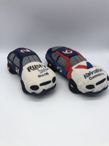 Beanie cars Rusty Wallace 2 Mobile 1, Mark Martin 6 Valvoline Cummins ...