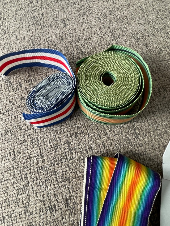 WW2 Canadian Medals Replacement Ribbons Lot | eBay