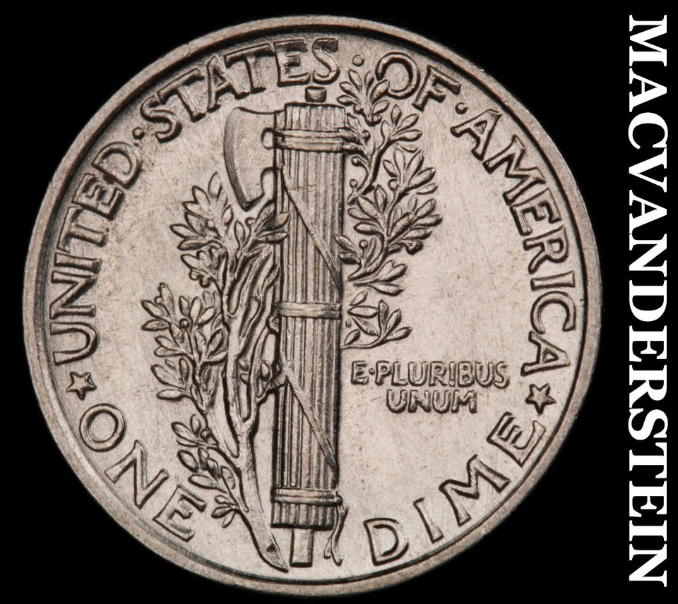 1942 Mercury Dime - FSB - Scarce High Grade Lustrous No Reserve #F8388 ...