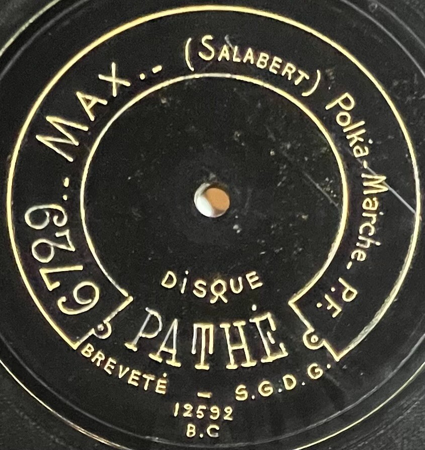Orchestre Pathé Frères : Royal Cortège / Max DISQUE 78 RPM PATHE 30cm ...