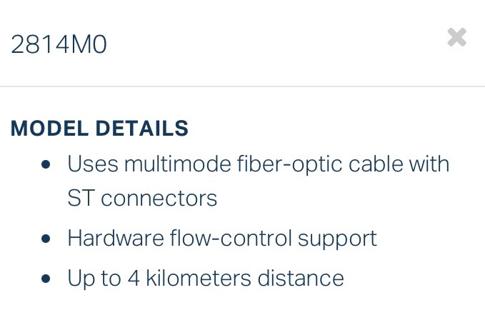 SEL 2814M0 EIA Multimode Transceiver | eBay