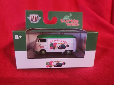M2 Machines Turtle Wax 1960 VW Delivery Van R65 22-32 Volkswagen Green ...