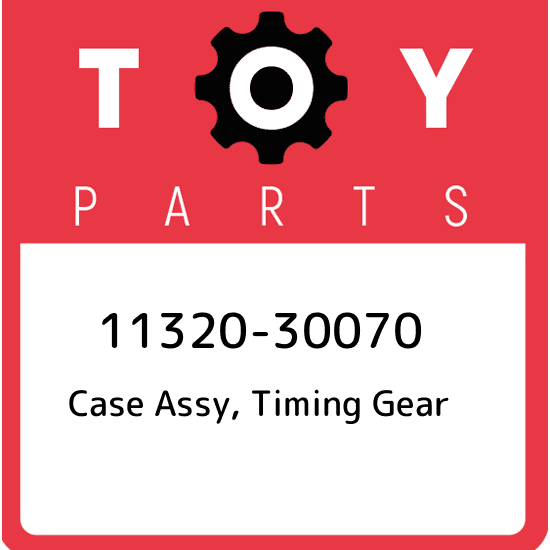 11320-30070 Toyota Case assy, timing gear 1132030070, New Genuine OEM ...