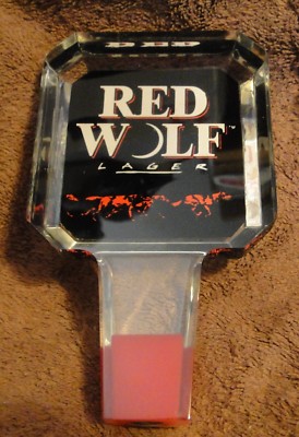 Red Wolf Lager Beer Tap - NEW | eBay