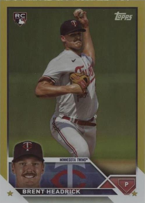 2023 Topps Update Series - Brent Headrick #US54 Gold Foil (RC) for sale ...