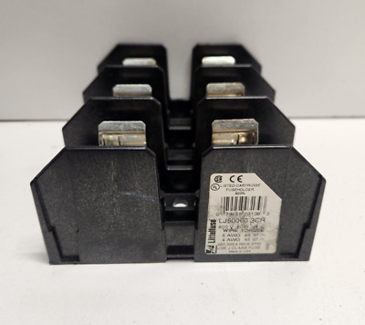 NEW OLD STOCK! LITTELFUSE 60A 600V 3-POLE CLASS J FUSE BLOCK LJ60060 ...