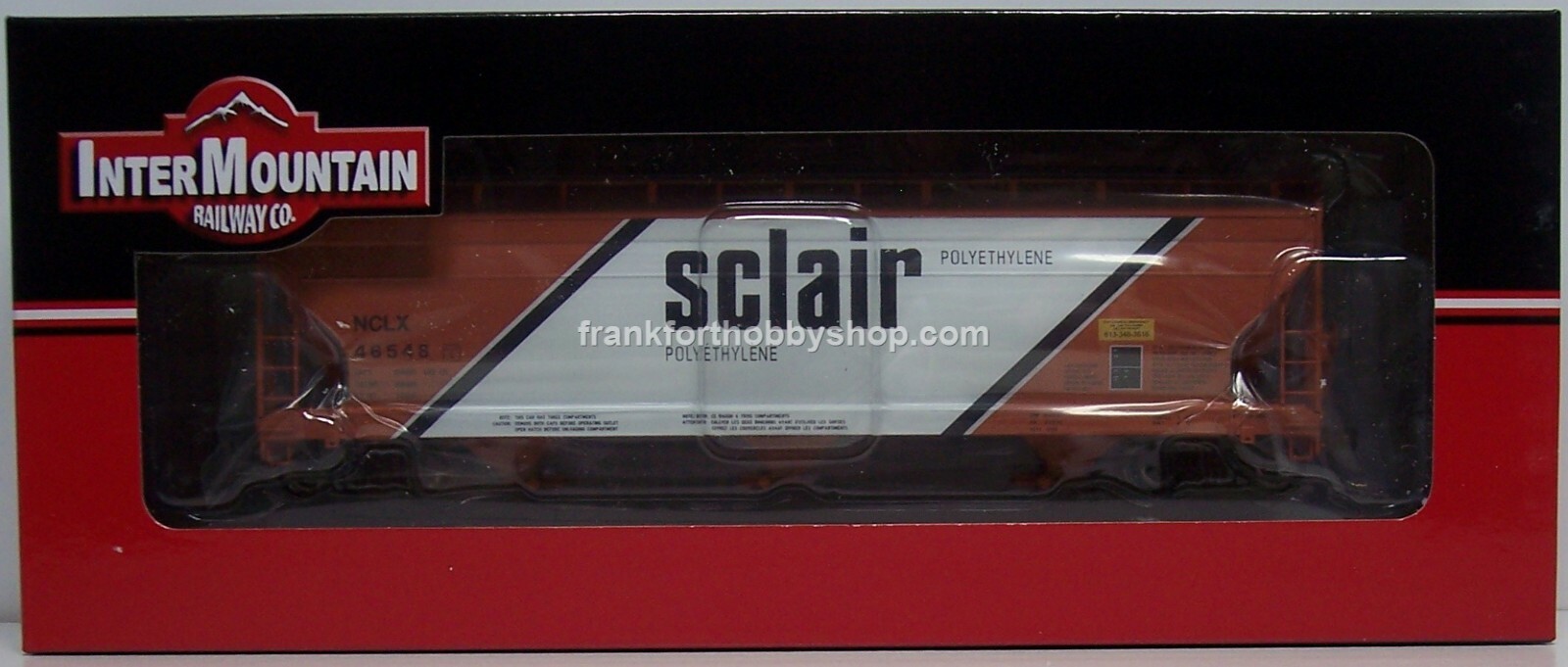 Intermountain #47020-22 HO ACF4650 CU. FT.3BAY Hopper SCLAIR Car #46548 ...