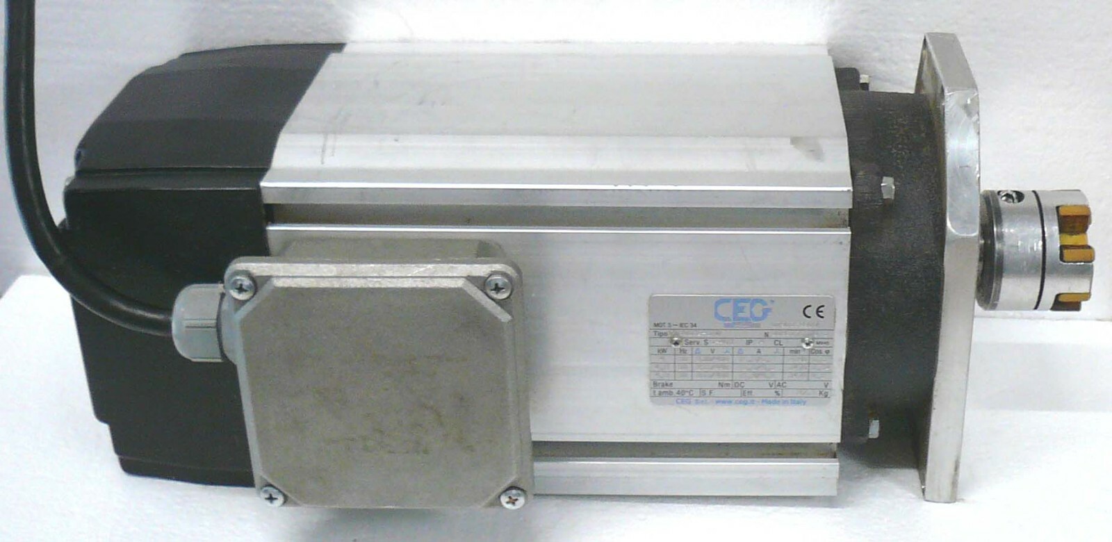 CEG Brake Motor 4.8kW 6.44 HP MOT.3 IEC 34 ET80SB2-STD Good Working ...