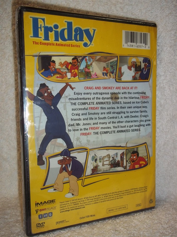 Friday The Complete Animated Series (DVD, 2009) Craig Smokey Mr Jones ...