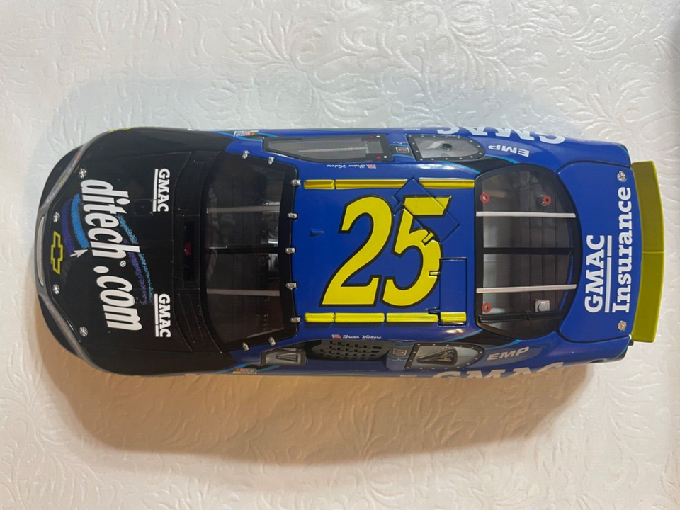 Team Caliber 2004 Brian Vickers #25 ditech.com/GMAC 1:24 Diecast Car | eBay