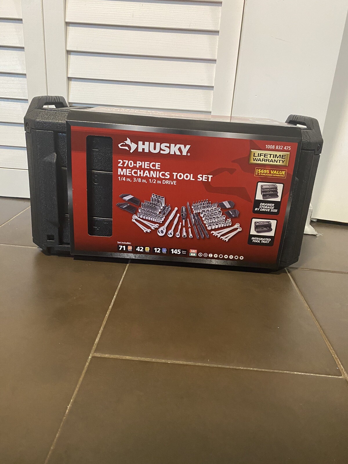 !Brand New! Husky 270-Piece Mechanics Tool Set - H270MTSQ223 ...