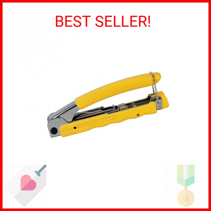 Klein Tools VDV211-048 Compression Crimper, Wire and Coaxial Crimper ...