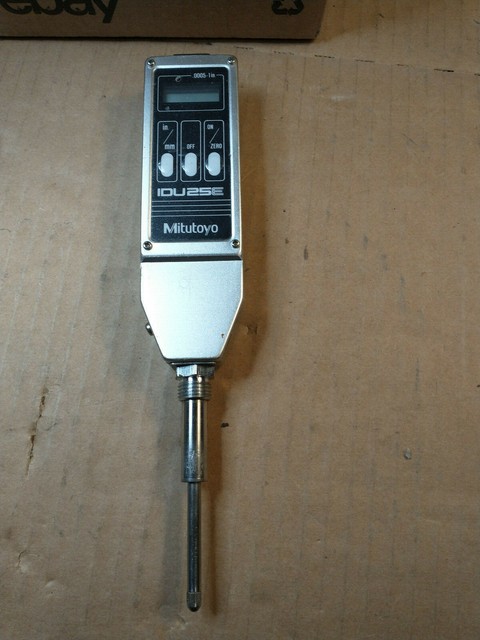 Mitutoyo Digital Indicator 1" Idu25e Calibration Certificate /clean for ...