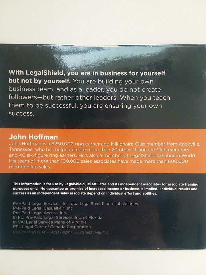 LegalShield CD,Growing Leaders & Creating a High Performance Team ...